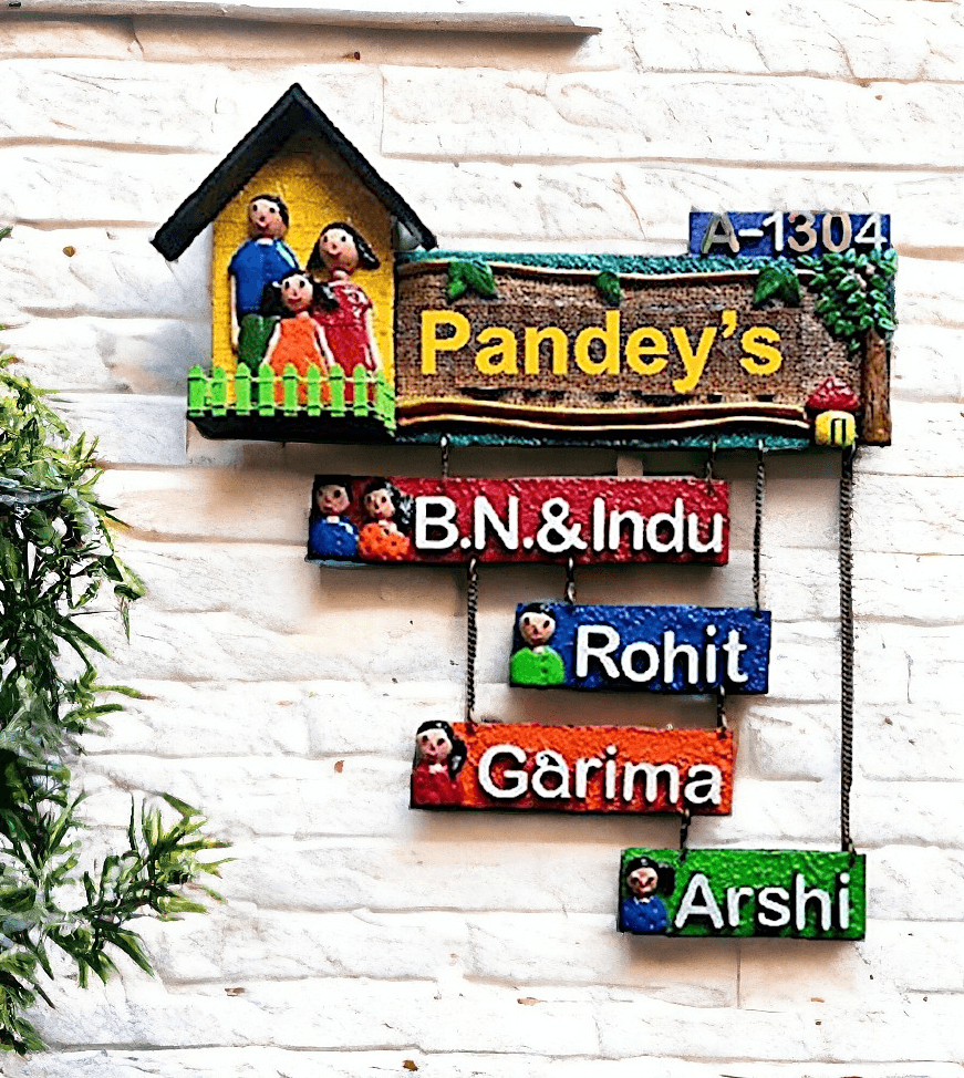 Family Name Plates – Karigaari India