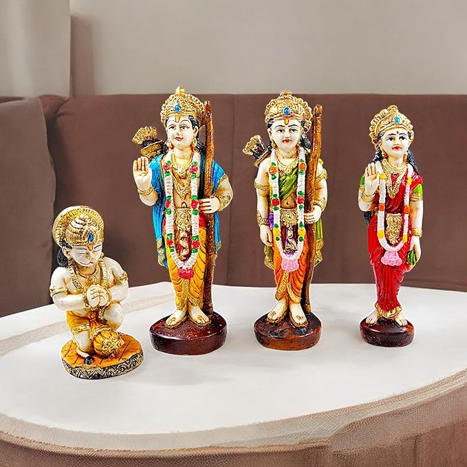 Ram Darbar Idol Set for Home Temple – Karigaari India